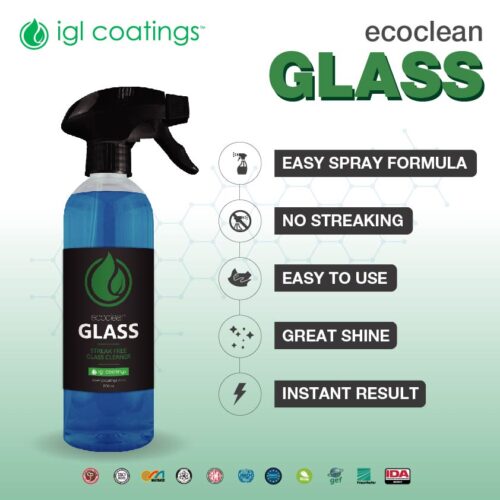 IGL Ecoclean Glass 500ml - Auto Maxima | Car Care Shop Singapore